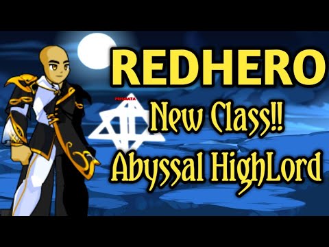 [AQW] RedHero - New Abyssal HighLord class 2023 - YouTube