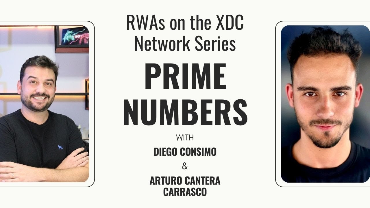Prime Numbers Interview - RWAs on the XDC Network Series - PRNT - YouTube