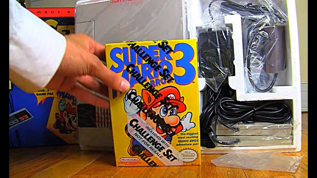 NES Challenge Set unboxing - YouTube