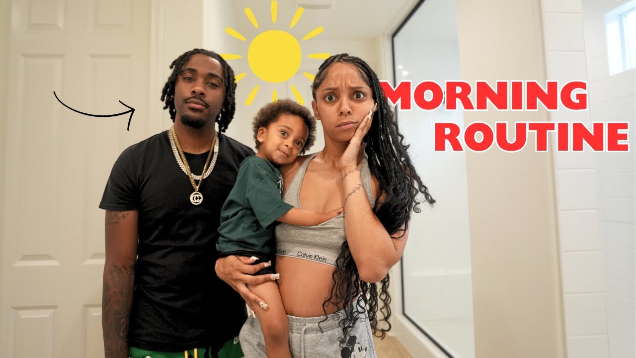 Our *HECTIC* Morning Routine With A Toddler... - YouTube