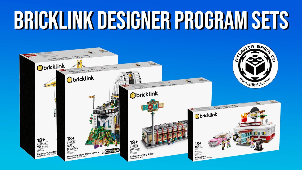 Joe and Mark Inspect Bricklink Designer Program Sets! - YouTube