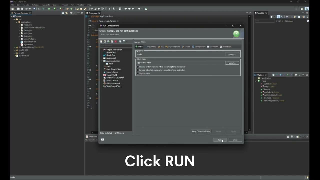 Unable To Initialize Main Class Application Main Youtube