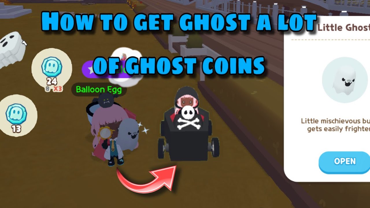 How To Catch Ghosts FAST And Get A Lot of Ghost Coins - Halloween ...