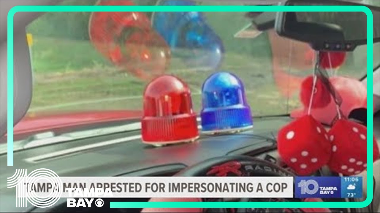 Troopers: Tampa man impersonated police officer, pulled over person on ...