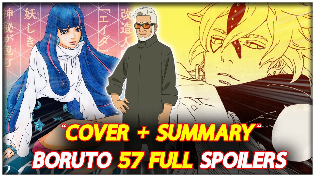 Boruto Chapter 57 Title + Cover Revealed | Boruto Chapter 57 Full ...