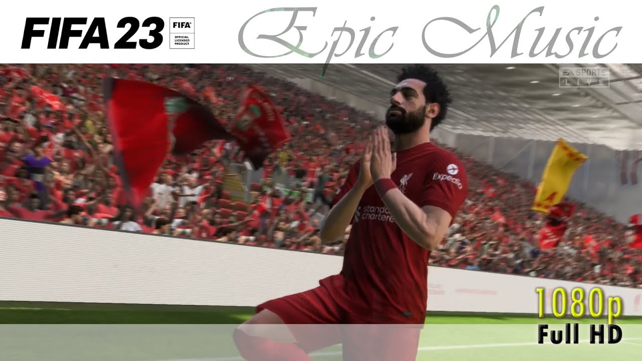 FIFA 23 Gameplay & Epic Music I Relax while watching FIFA Games I 100% ...
