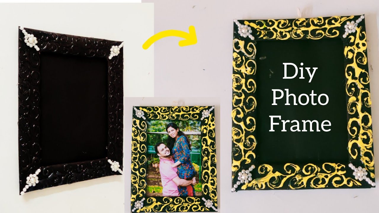 Amazing photo frame ideas at home🥰 | Best photo frame ideas at home ...