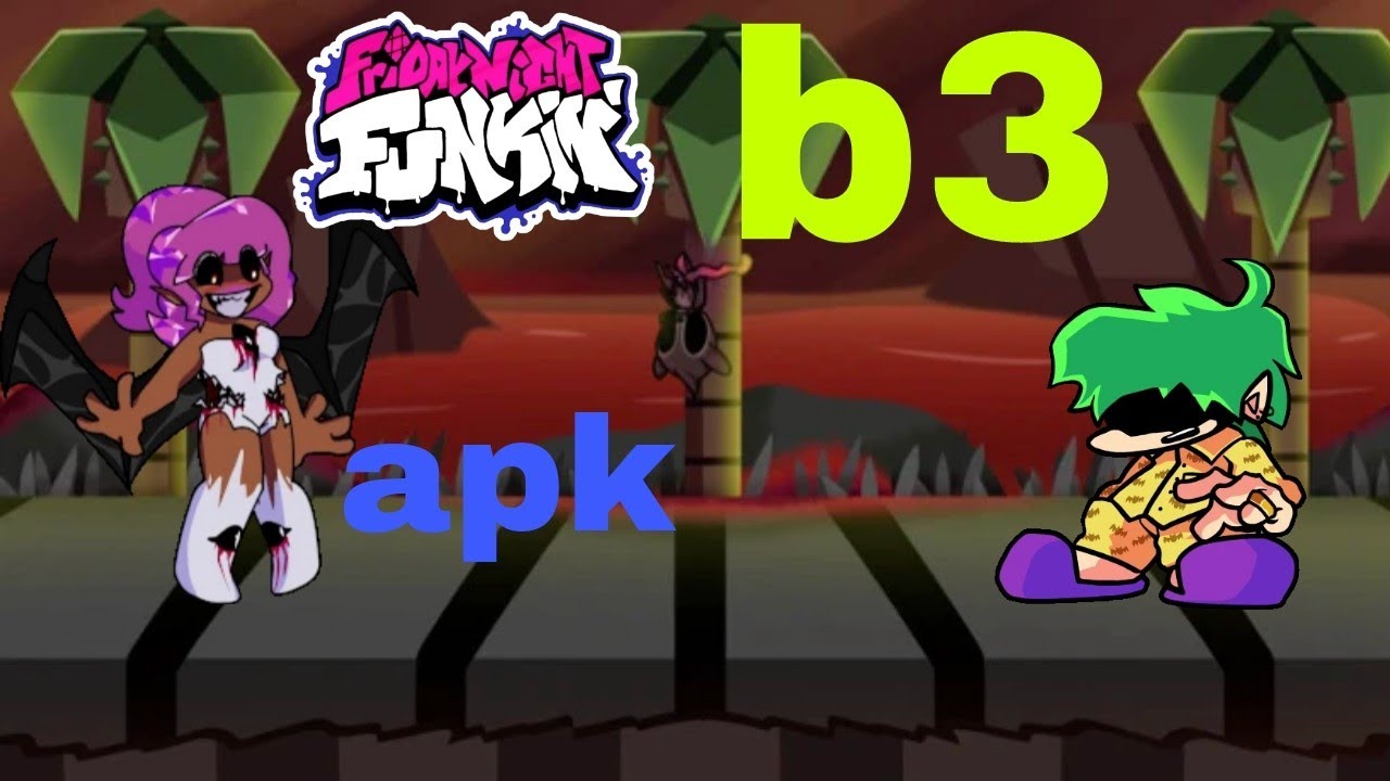fnf mod b3 part 1 - YouTube