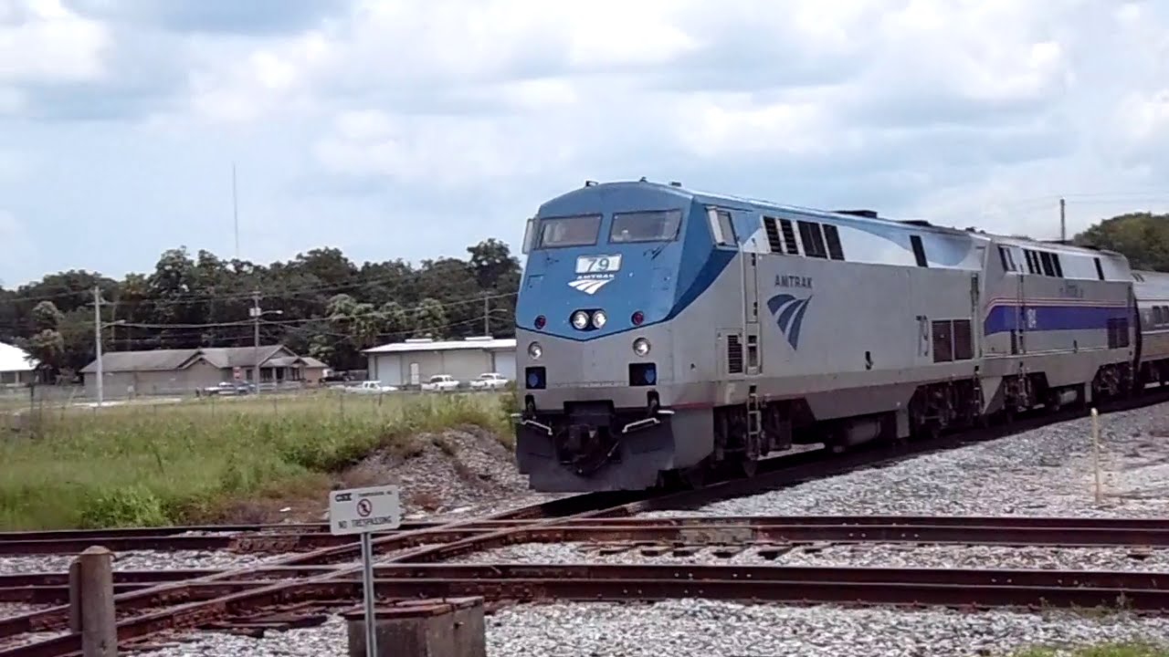 Amtrak Trains 91 & 92 The Silver Stars Running - YouTube