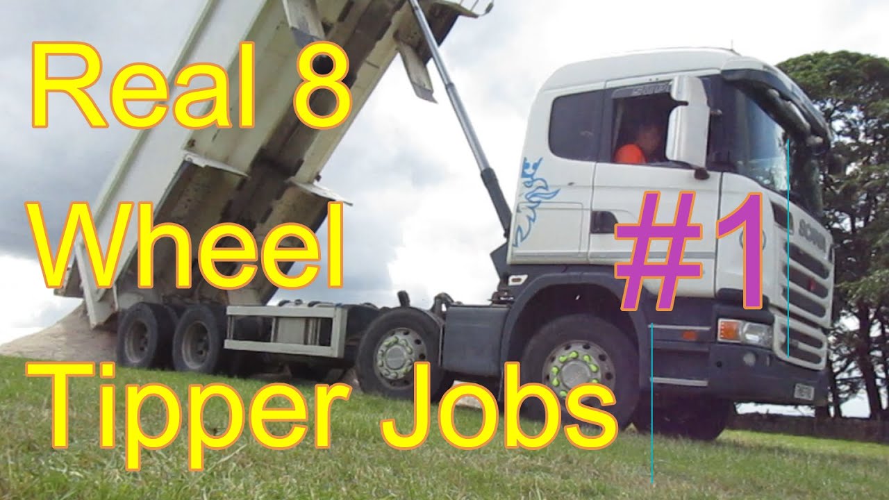 Real 8 Wheel Tipping Jobs. #1 - YouTube
