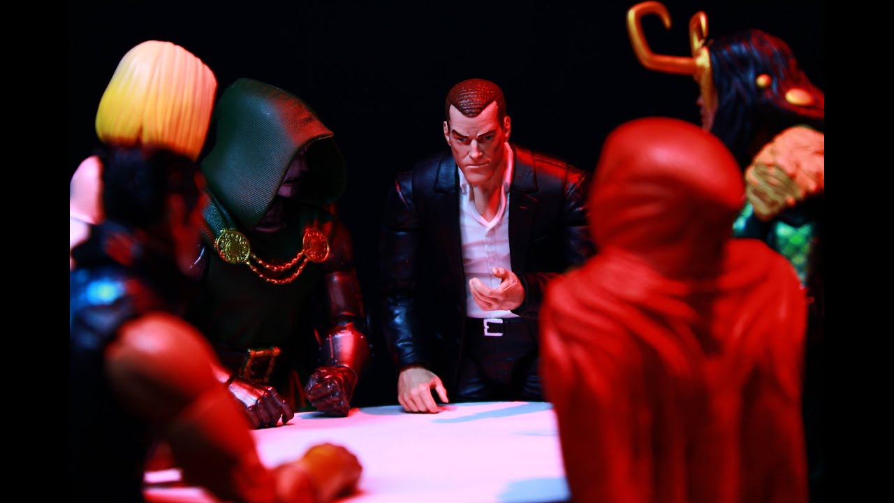 Hasbro Marvel Legends The Cabal ACBA Quickie, Norman Osborn, Dr Doom ...