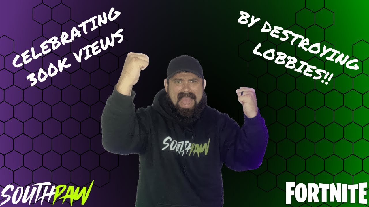 CELEBRATING 300K VIEWS!!! - LIVE #fortnite #gameplay - YouTube