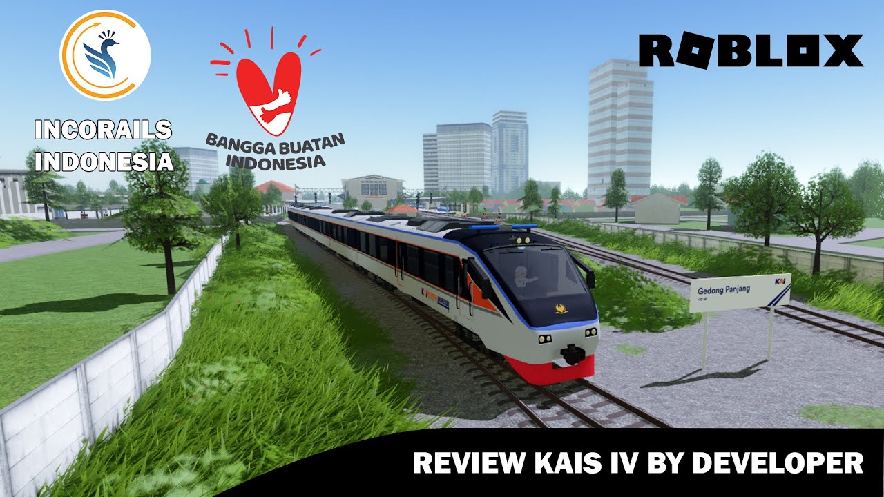 Review Kereta Inspeksi by Incorails - Roblox Indonesia - YouTube