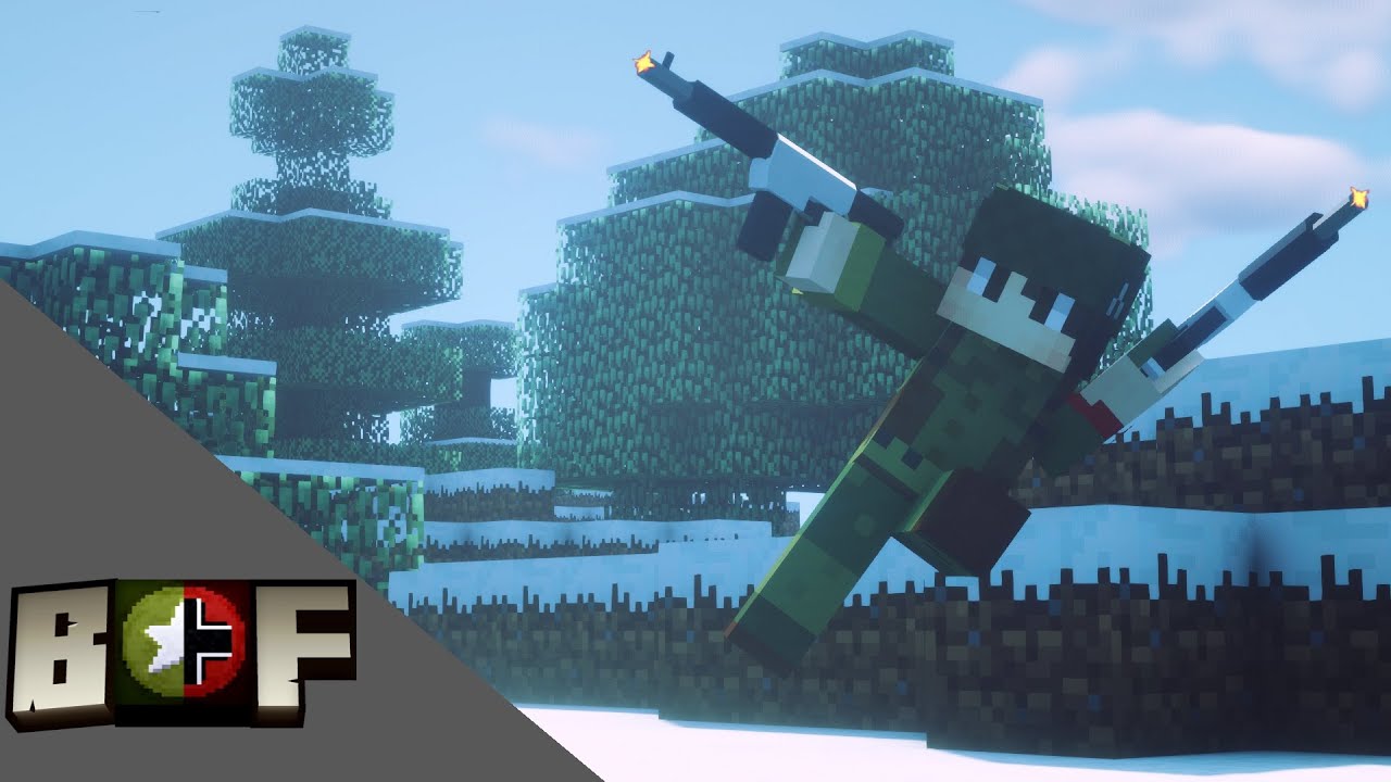 I Played A First-Person Shooter In Minecraft!!! - YouTube