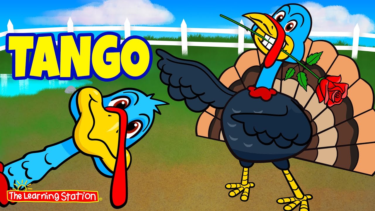 TANGO ♫ Turkey Dance BINGO ♫ Kids Songs 2020 ♫ Brain Breaks ♫ by The ...