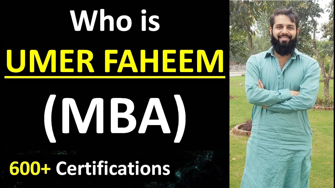 UMER FAHEEM (MBA) | Certified Digital Strategist with 600+ Specializations & 9 Years Work ...