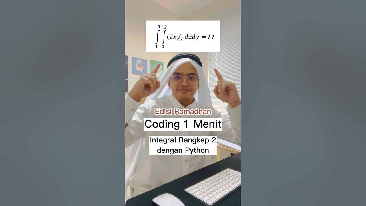 Integral Rangkap 2 dengan Python - Coding 1 Menit - YouTube