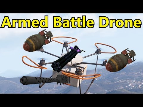 Arma 3: Armed Battle Drone - YouTube