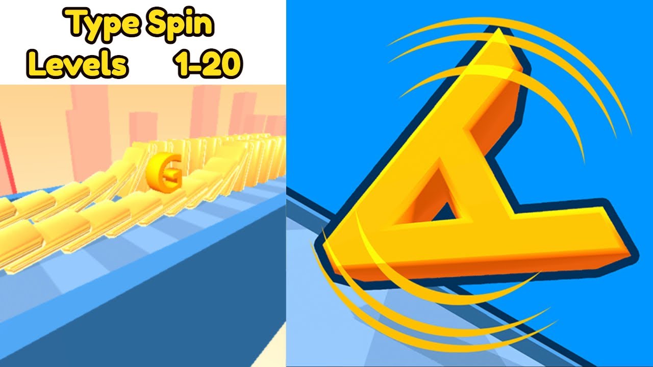 Type Spin Game Levels 1 - 20 Gameplay Walkthrough | (IOS - Android ...