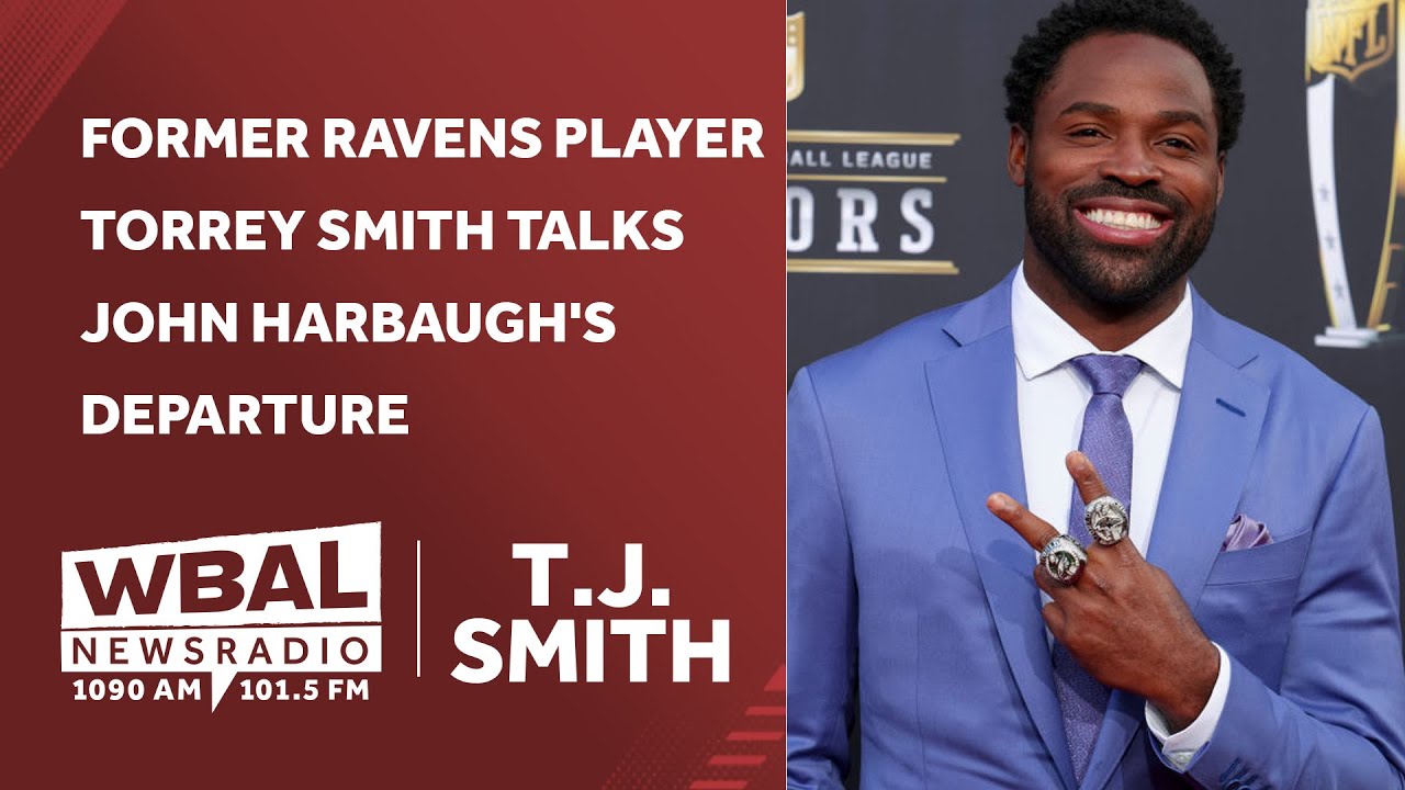 Former Ravens player Torrey Smith joins The T.J. Smith following John ...