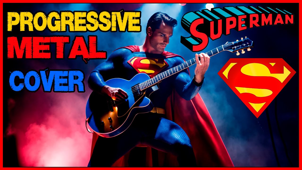''SUPERMAN MAIN THEME'' - JOHN WILLIAMS -1978 😍🎵 (Progressive Metal ...