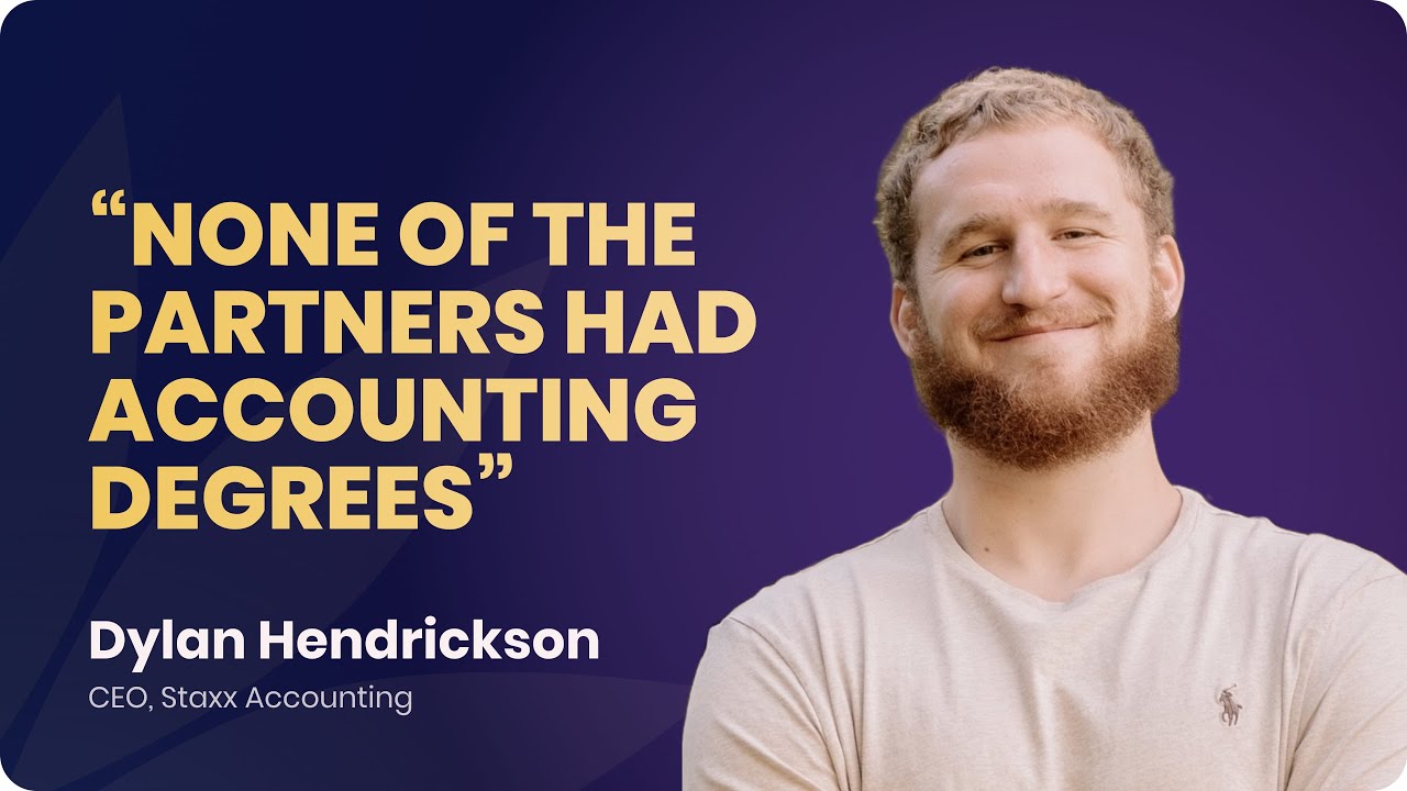 Dylan Hendrickson (CEO, Staxx) on AI in accounting, productized service ...