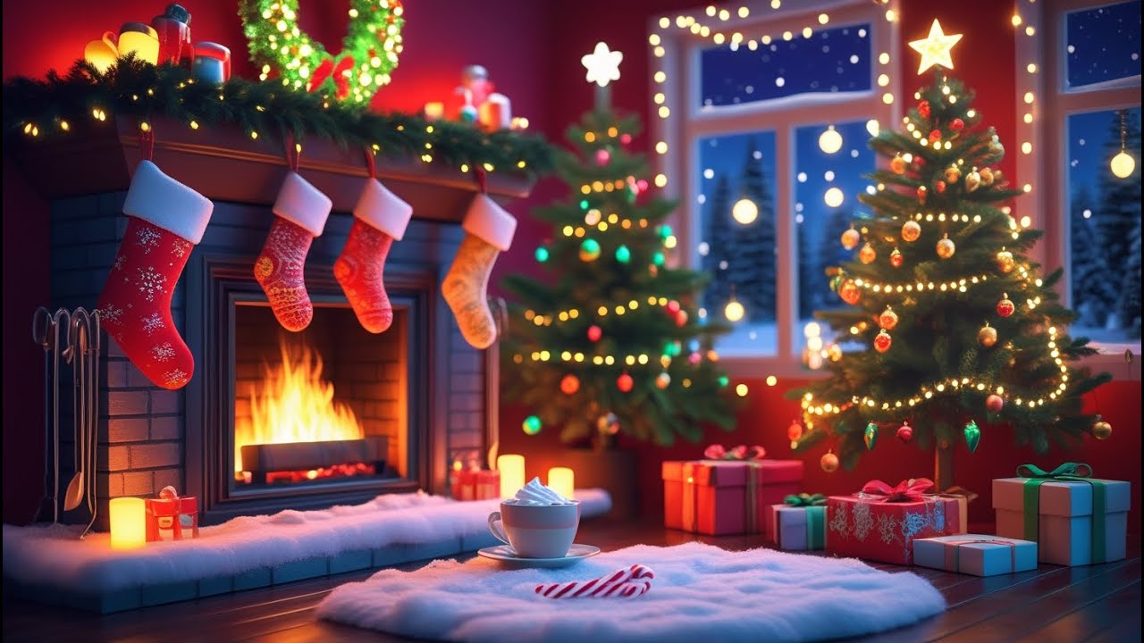 🎄 Cozy Christmas Vibes: 24/7 Holiday Music to Spark Joy & Warm Your ...
