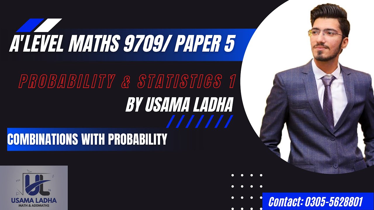 Concept of Probability with Combinations ~ Alevel Maths 9709 - YouTube