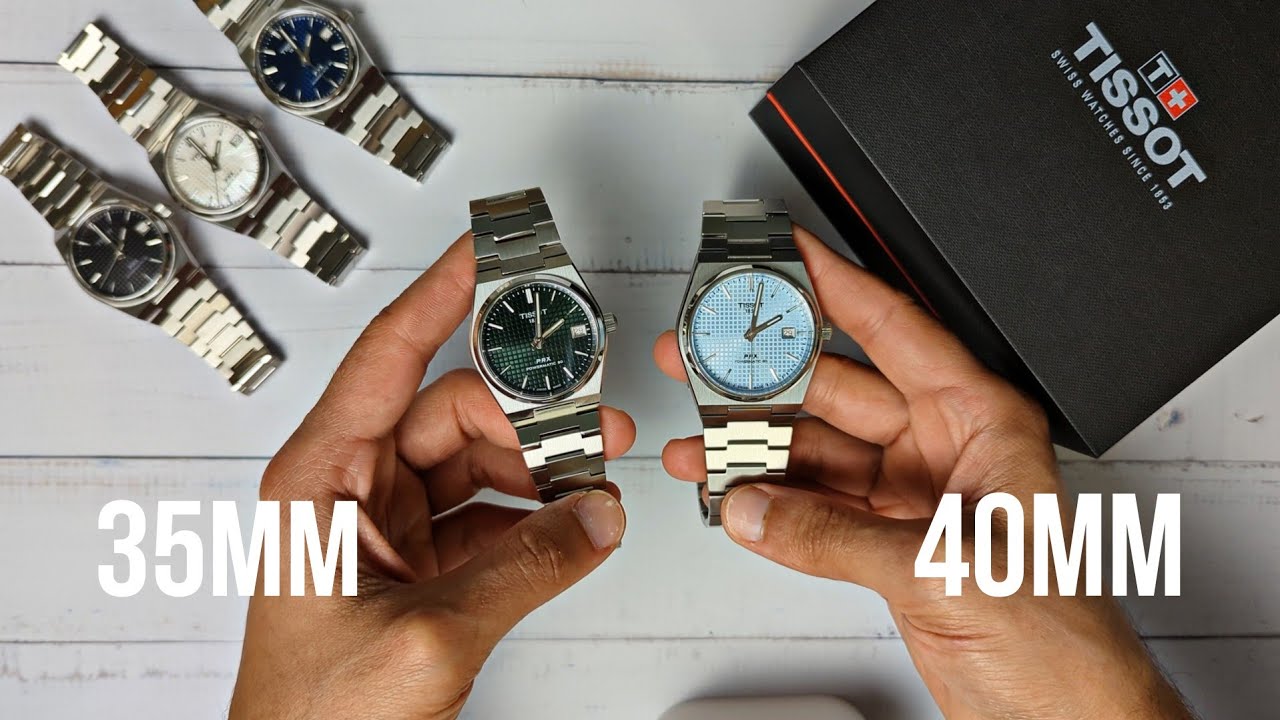 Tissot PRX Powermatic 35mm Vs 40mm Comparison Plus Giveaway Winner