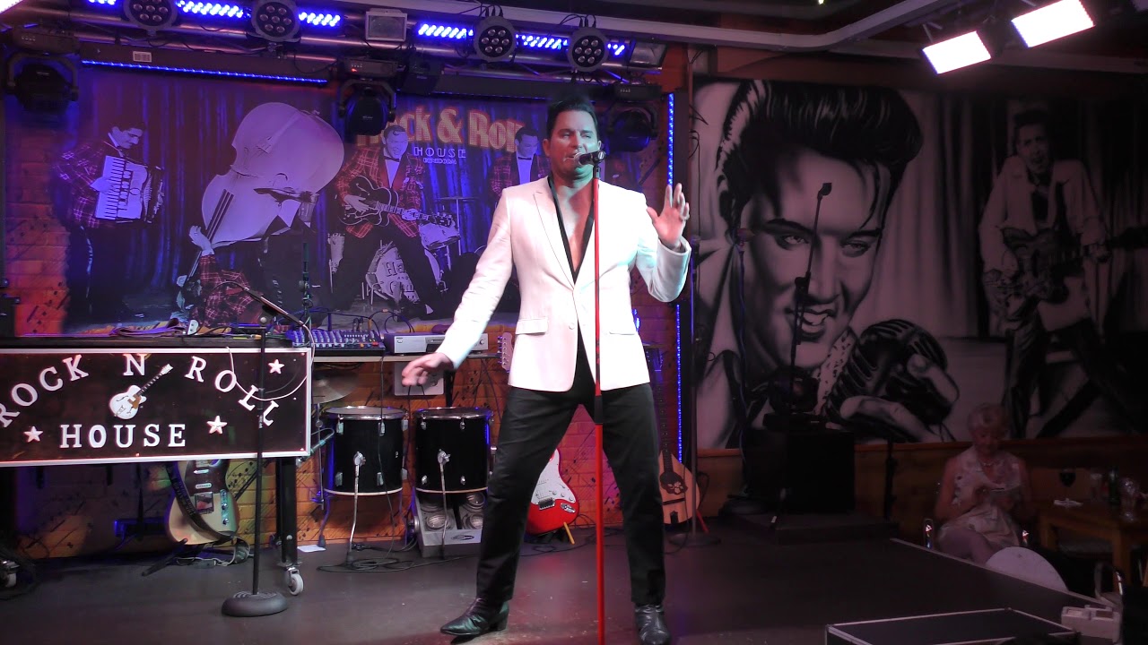 Simon Patrick as Elvis-in ULTRA HD - YouTube