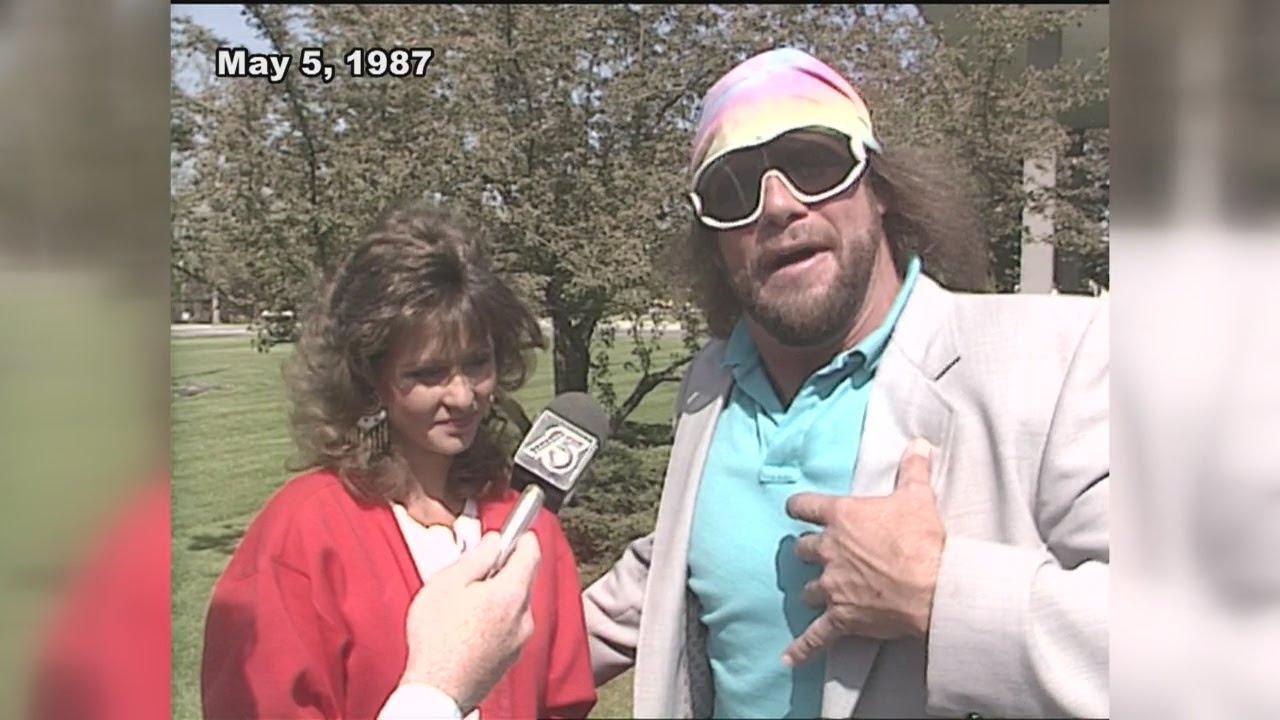 Randy "Macho Man" Savage interview in Fort Wayne on May 5, 1987 - YouTube