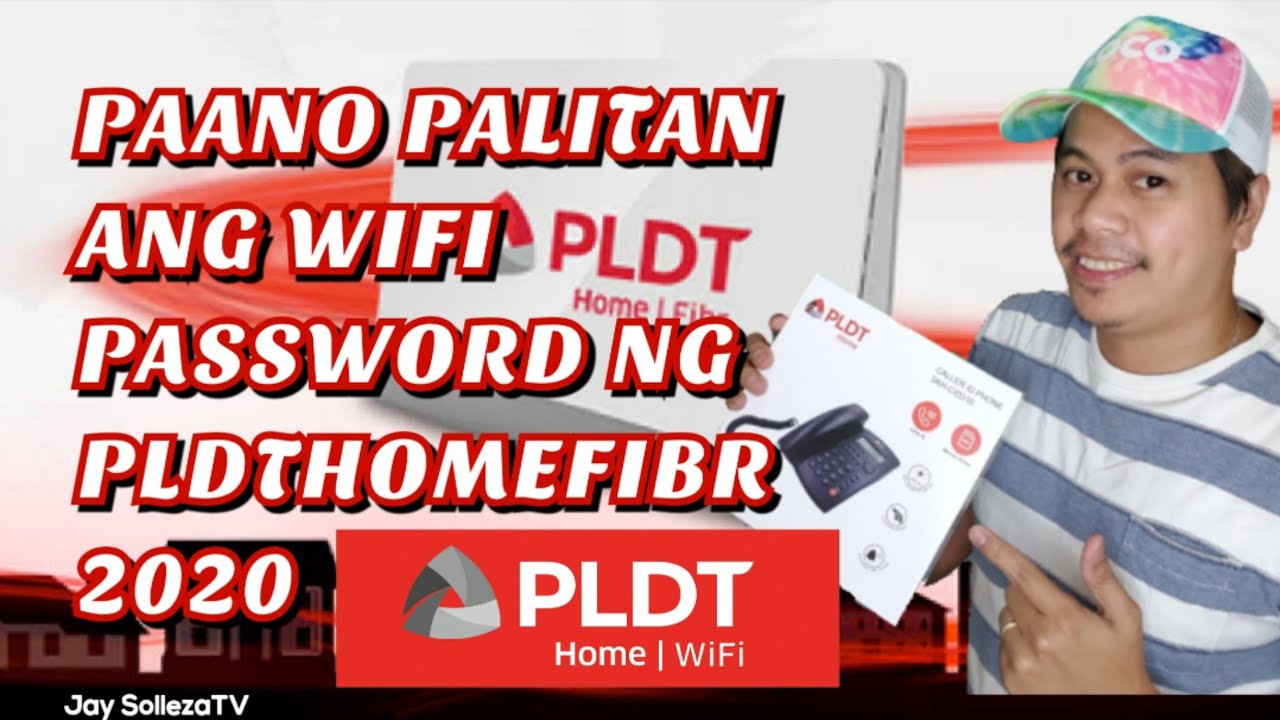 Paano palitan ang WIFI PASSWORD ng PLDTHOMEFIBR using Mobile Phone 2020 ...