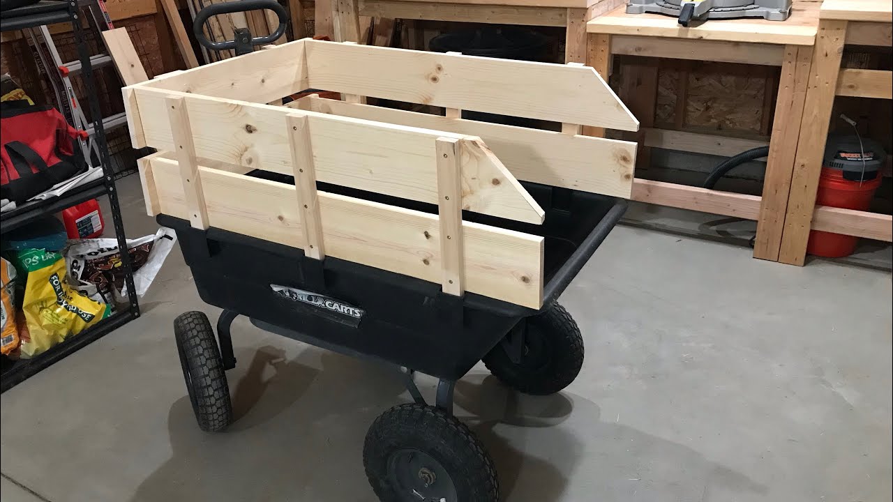 Gorilla Cart side rails tutorial - adding side walls to the GOR6PS ...