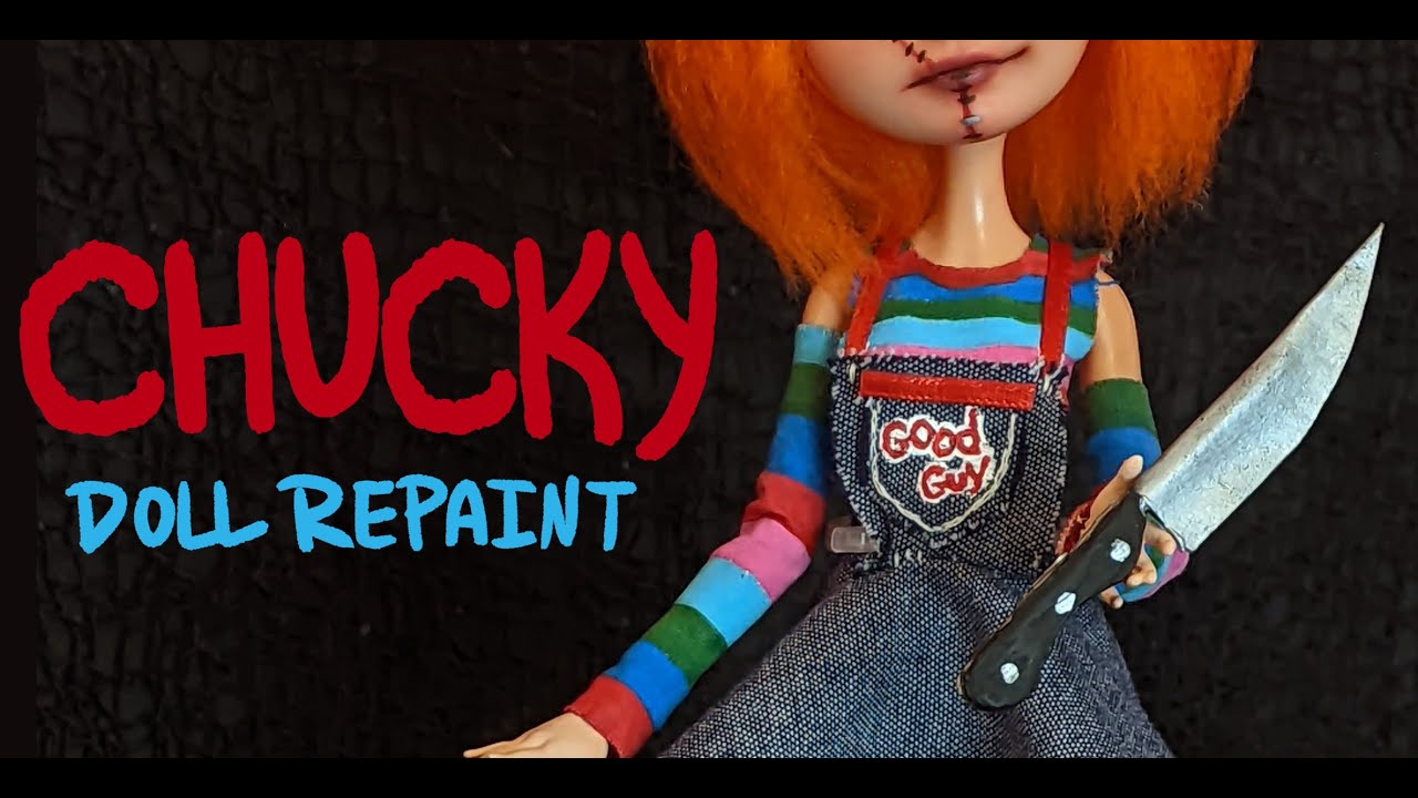 Making a Custom Chucky Doll! | OOAK Doll Repaint - YouTube