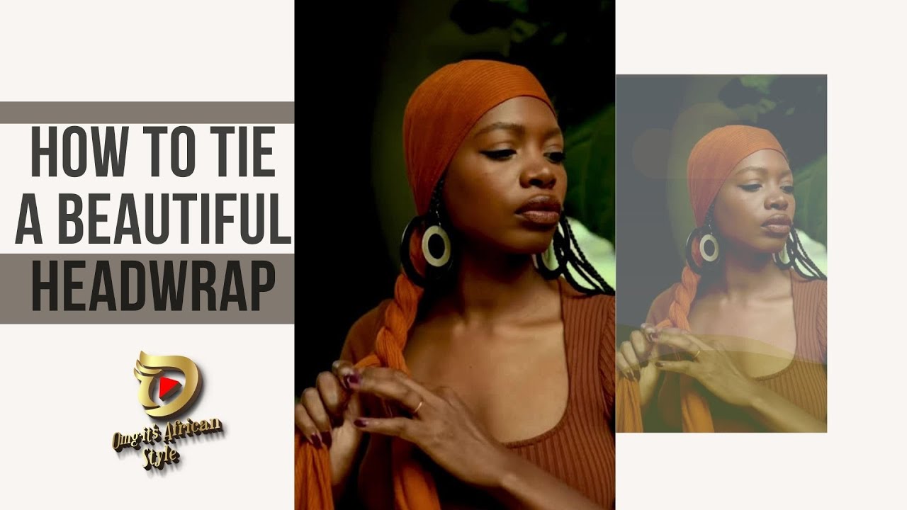 HOW TO TIE A BEAUTIFUL HEADWRAP/TURBAN/HEADSCARF/DUKU/ANKARAFABRIC ...