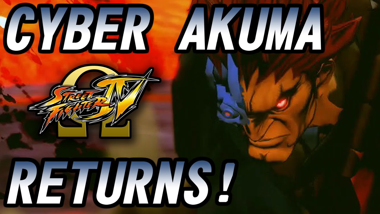 CYBER AKUMA STRIKES BACK : Omega Street Fighter 4 Online - YouTube