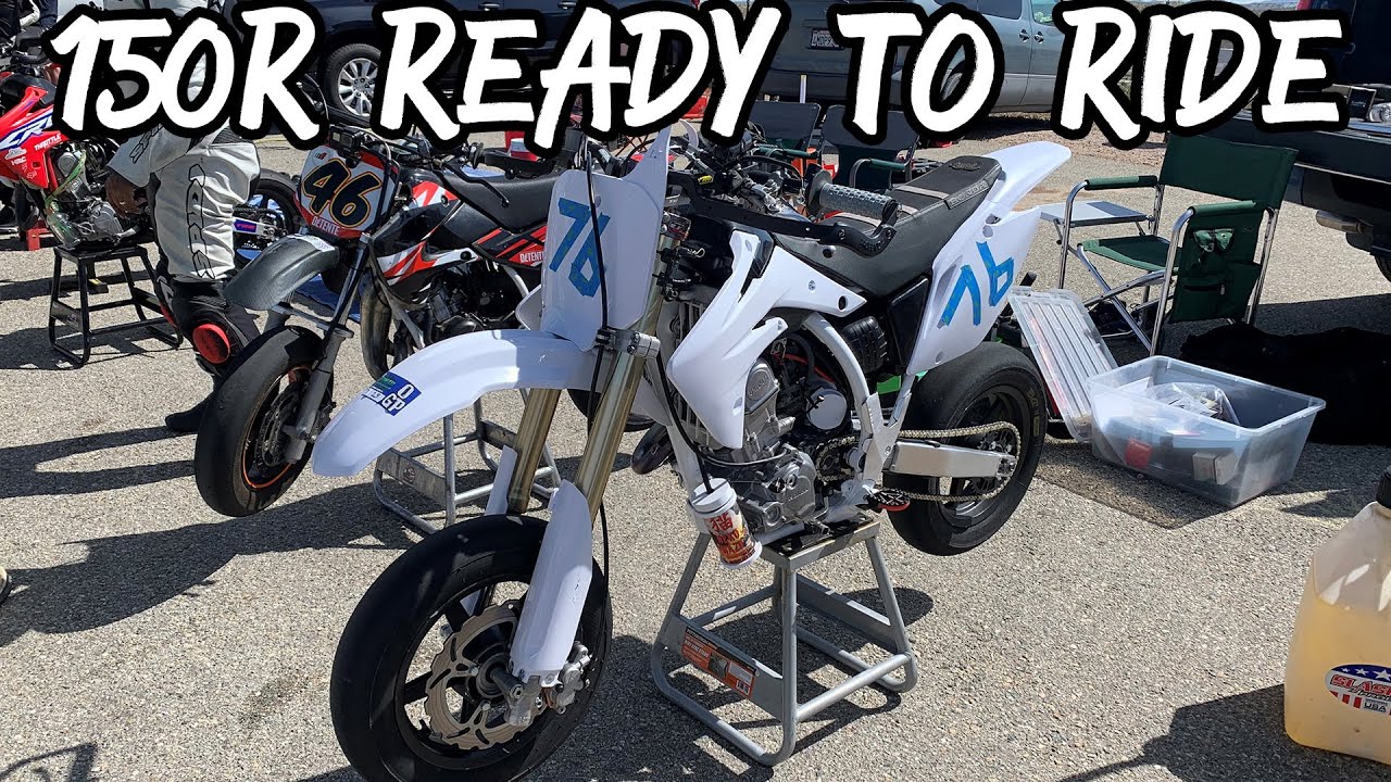 Crf150R Supermoto Build: Ready for Riding! - YouTube