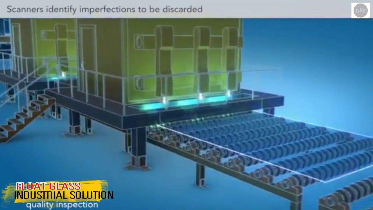 FLOAT GLASS MAKING INDUSTRIAL SOLUTION BY DST - YouTube