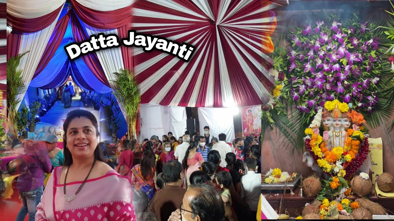 Shri Datta Maharaj Darshan in Dombivli || Datta jayanti || Manisha ...
