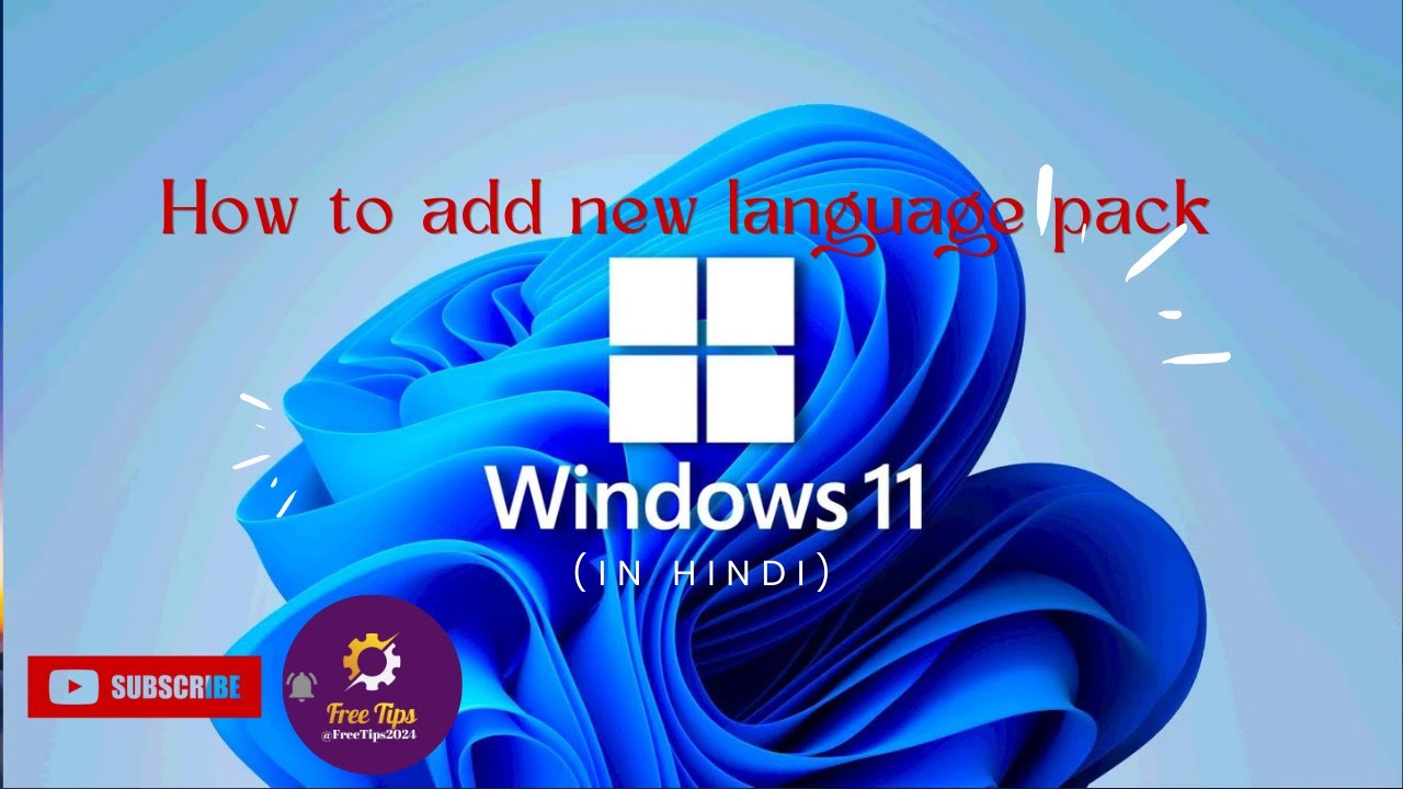 How to add new language pack in windows 11? (in Hindi) #2024 #windows11 ...