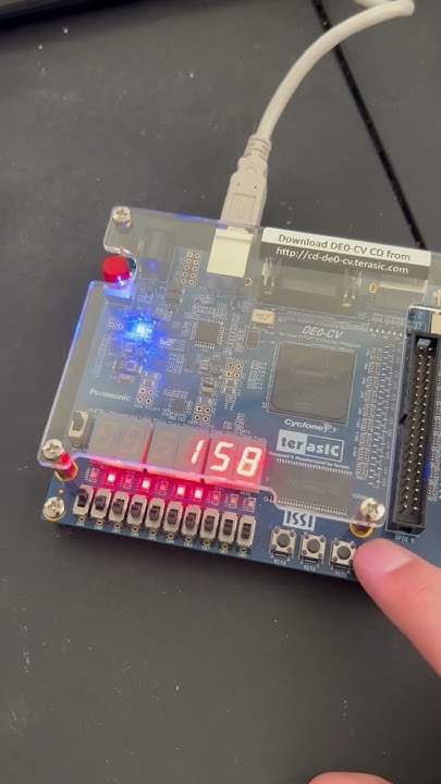 FPGA pseudo-random number generator - YouTube