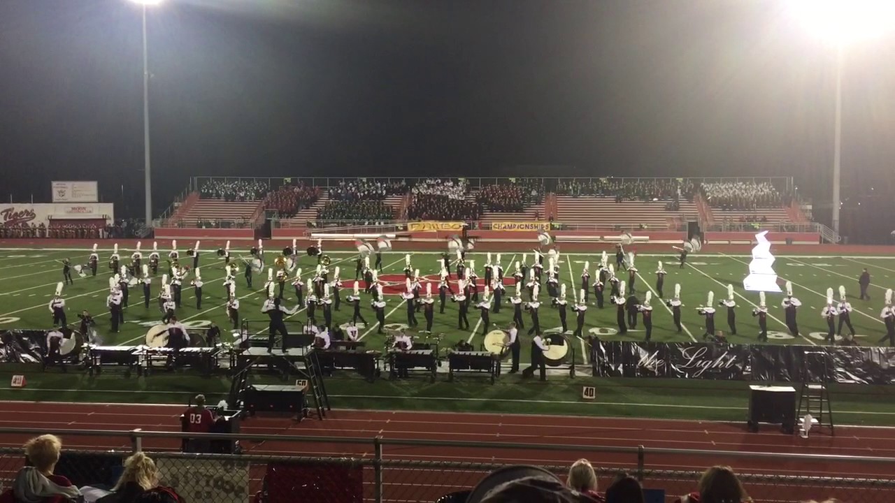 Moon Area High School Marching band 2016 - YouTube