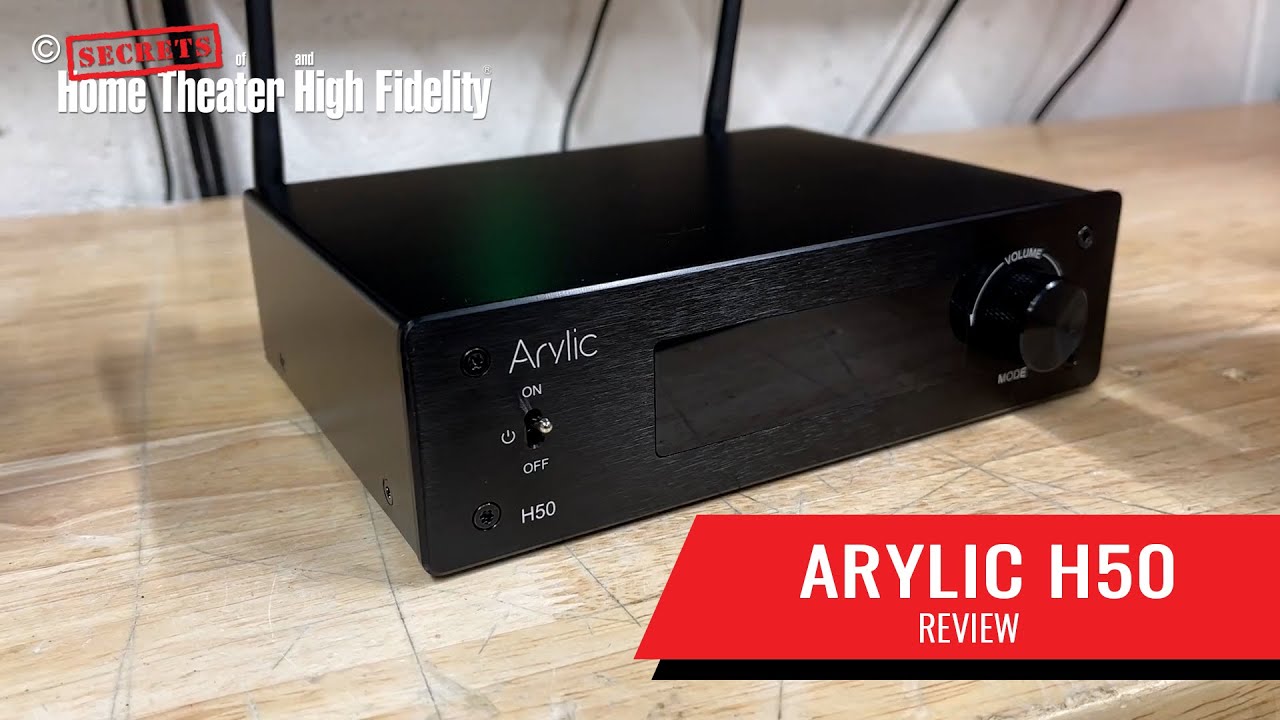 Arylic H50 Wireless Stereo Amplifier Review. - YouTube