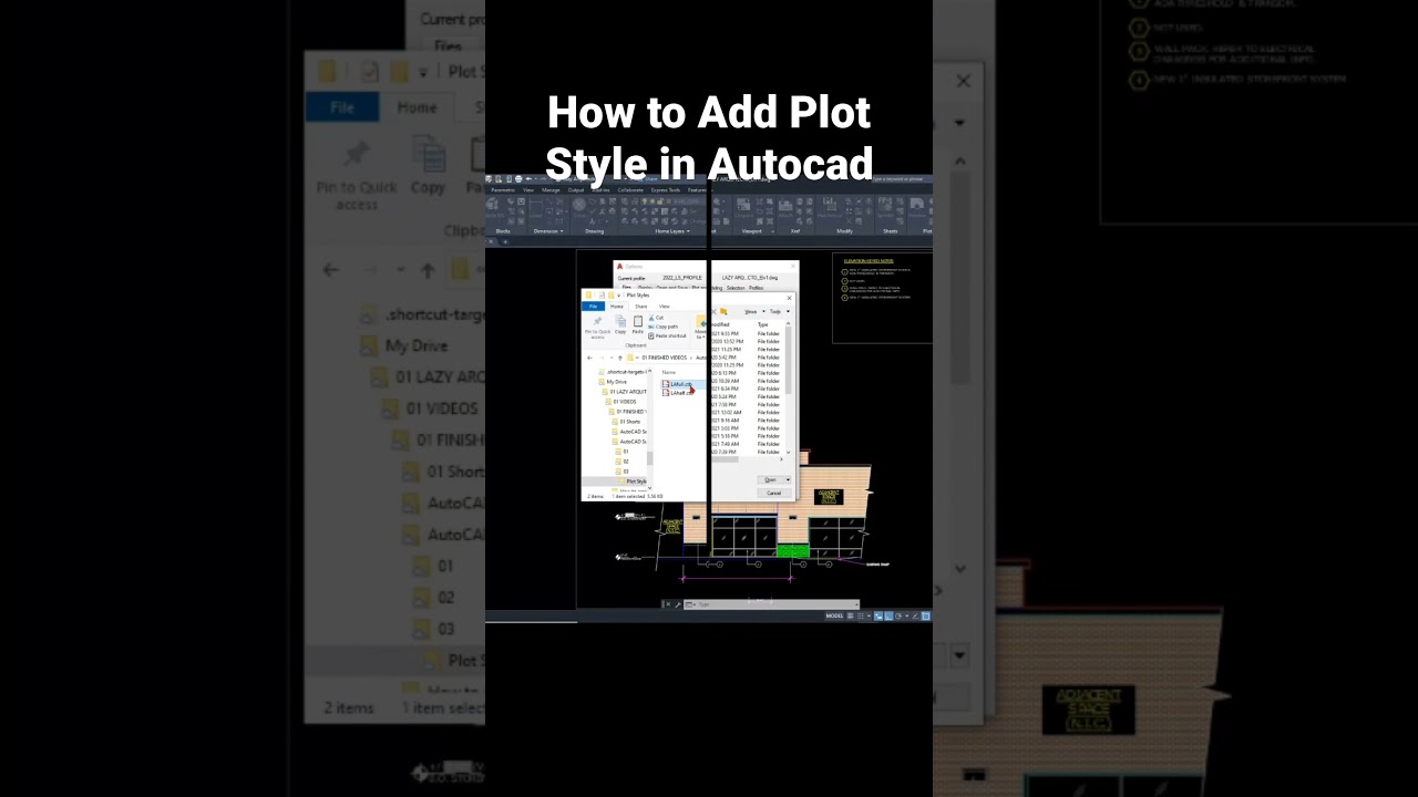How To Add Plot Style In Autocad YouTube How To Add Plot Style In Autocad YouTube