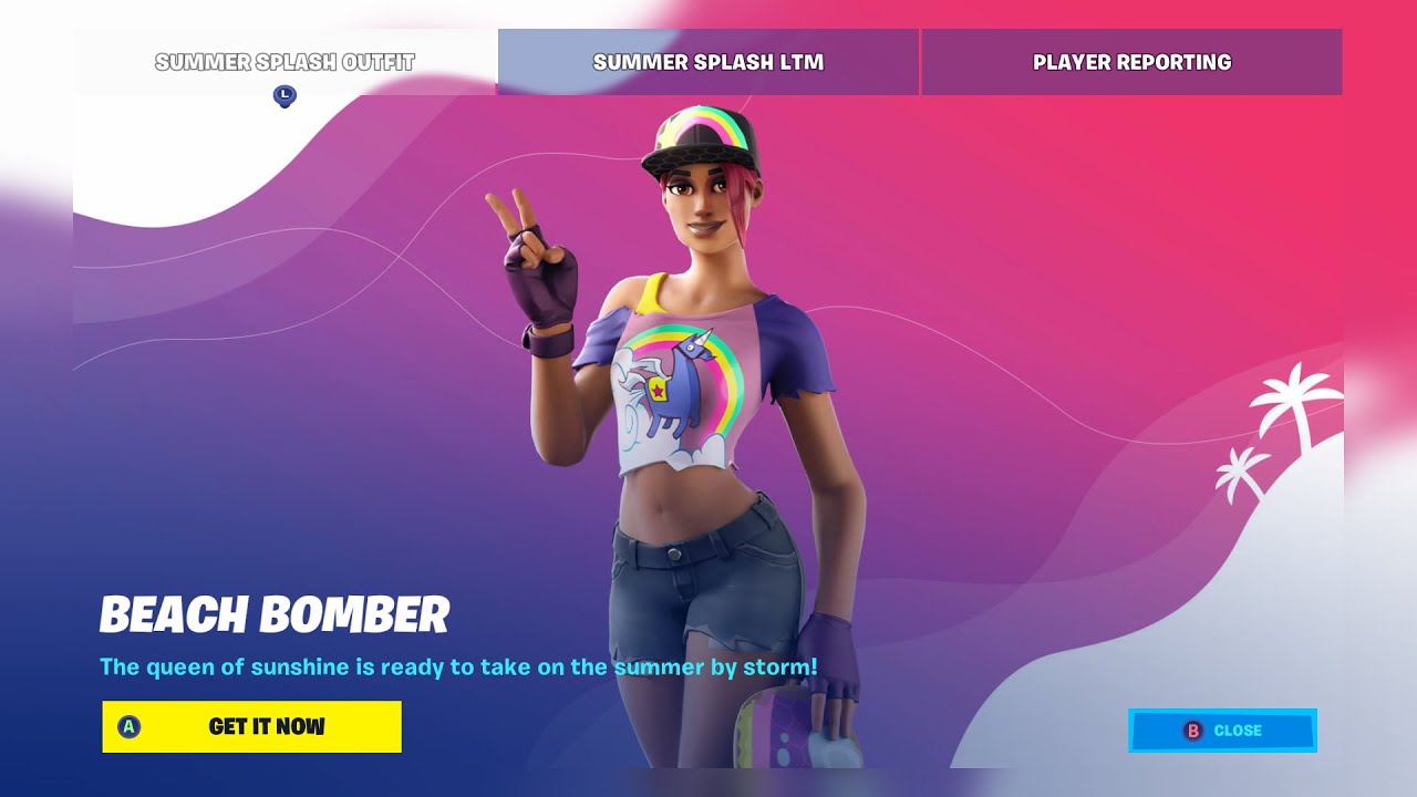 RARE * BEACH BOMBER BACK !!! Fortnite Item Shop July 7 2020 - YouTube