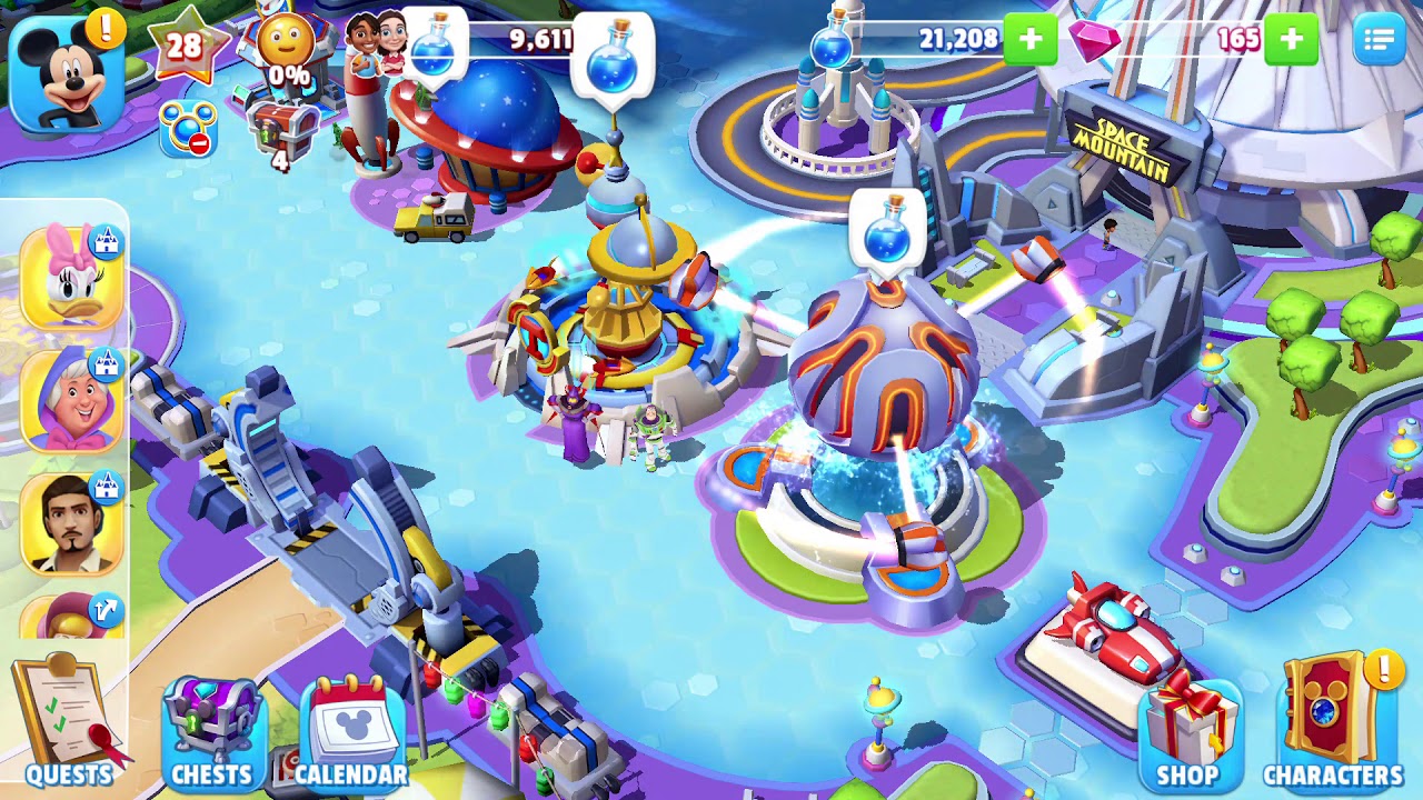 Let's build a magical playground together on Disney magic kingdom ...