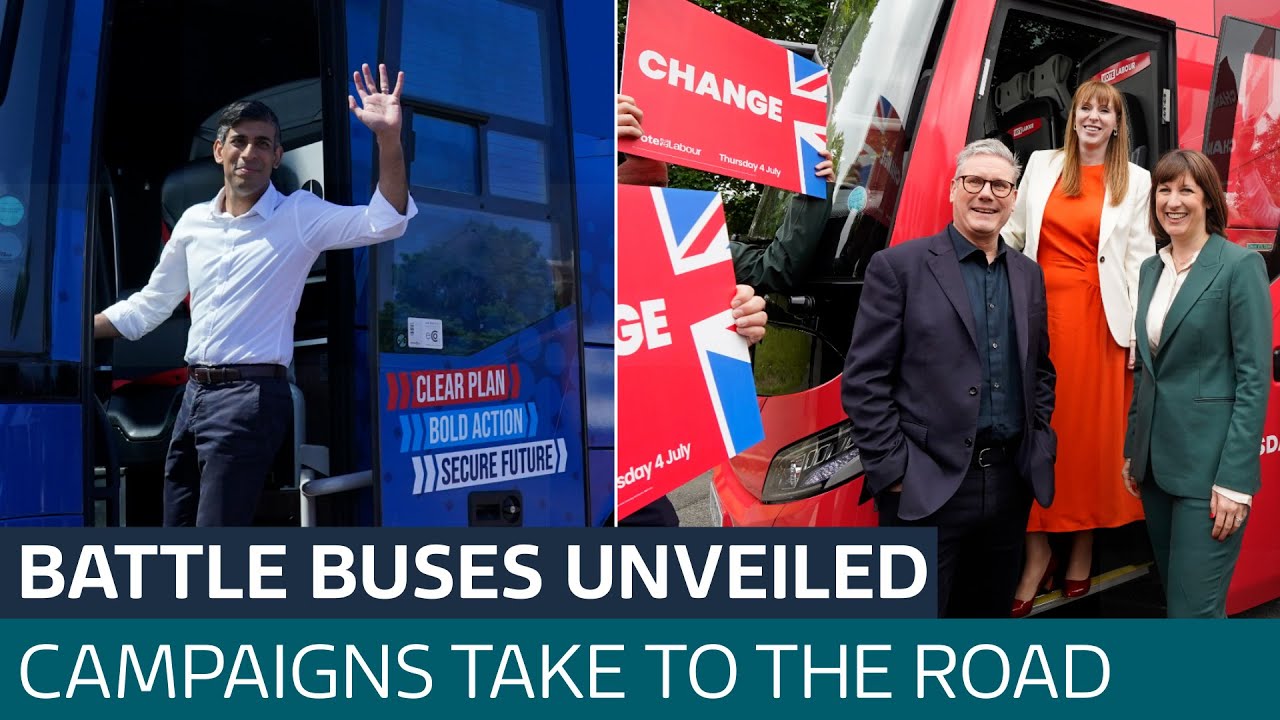 Parties' pledges target growth and funding as campaign buses unveiled ...
