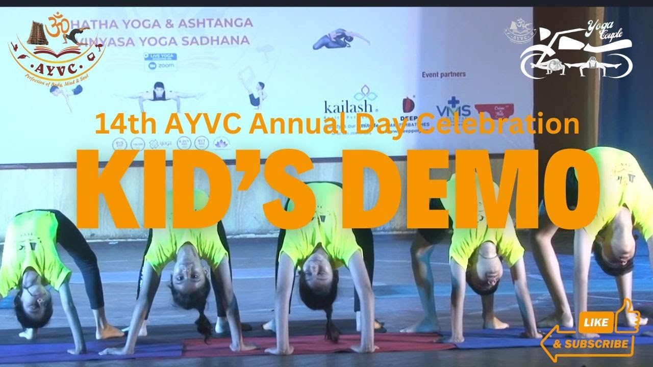 14th AYVC'S Annual Day Celebration I Kid's Demo 2024 - YouTube