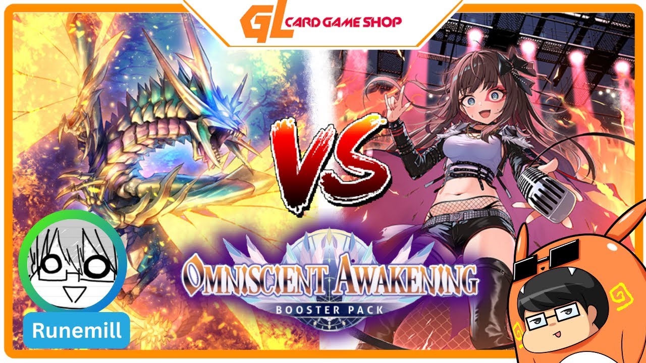 【DZ-BT05】Destined King of Infinity, Levidras Empireo VS FL∀MMe-Glam, Rougia | Cardfight ...