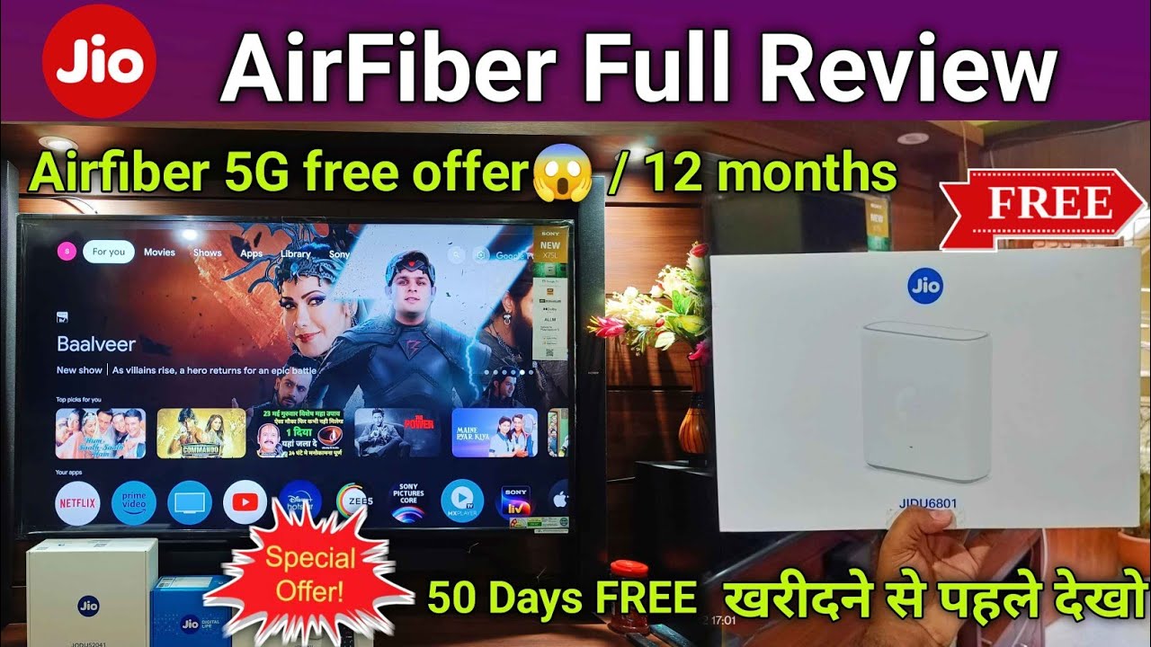 Jio AirFiber | jio airfiber review | jio airfiber plans | jio airfiber ...